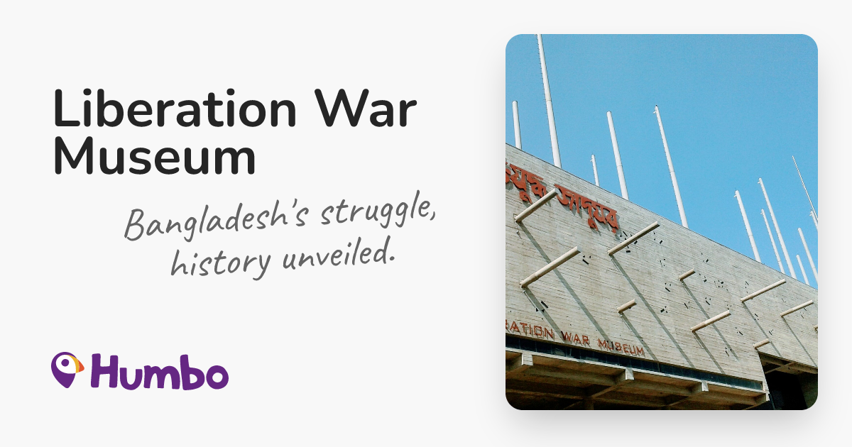 Liberation War Museum - Bangladesh's struggle, history unveiled.