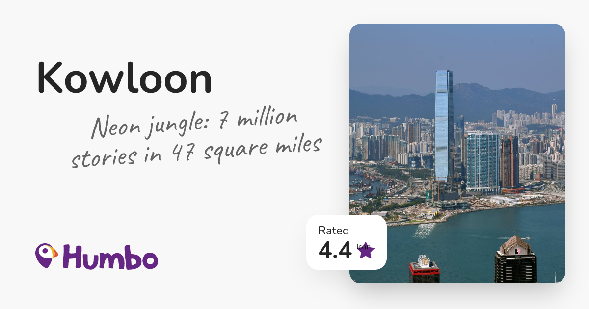 Kowloon - Neon jungle: 7 million stories in 47 square miles