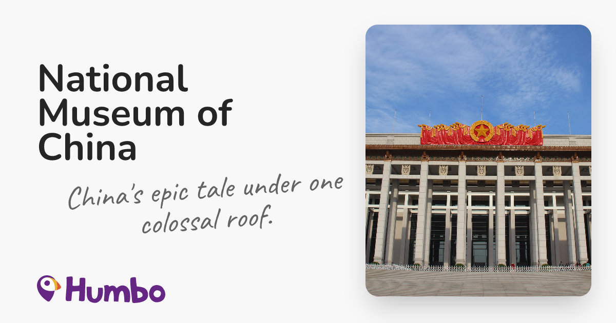 National Museum of China - China's epic tale under one colossal roof.