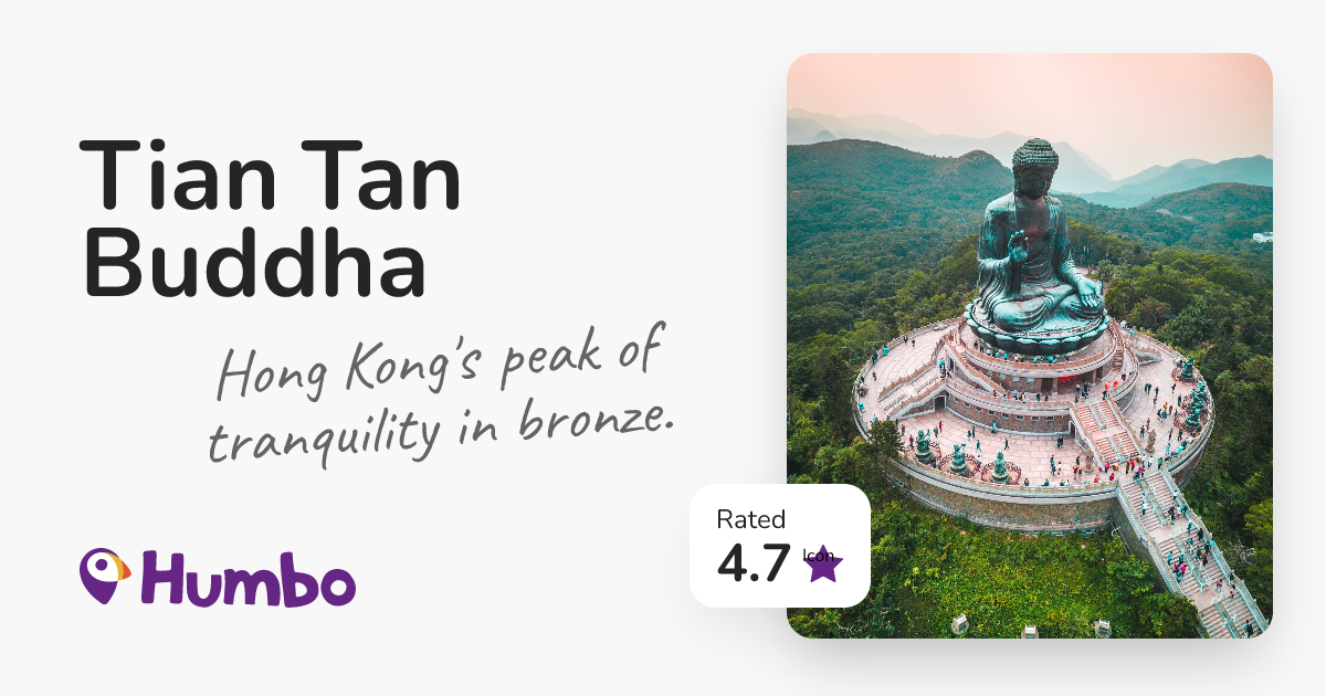 Tian Tan Buddha - Hong Kong's peak of tranquility in bronze.