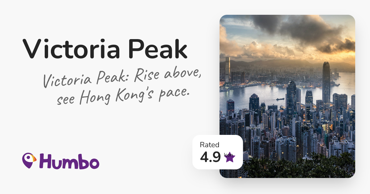 Victoria Peak - Victoria Peak: Rise above, see Hong Kong's pace.