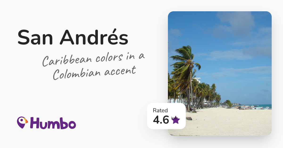 San Andrés - Caribbean colors in a Colombian accent