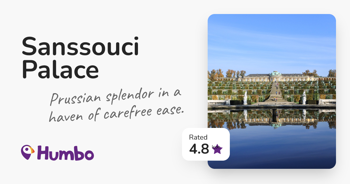 Sanssouci Palace - Prussian splendor in a haven of carefree ease.