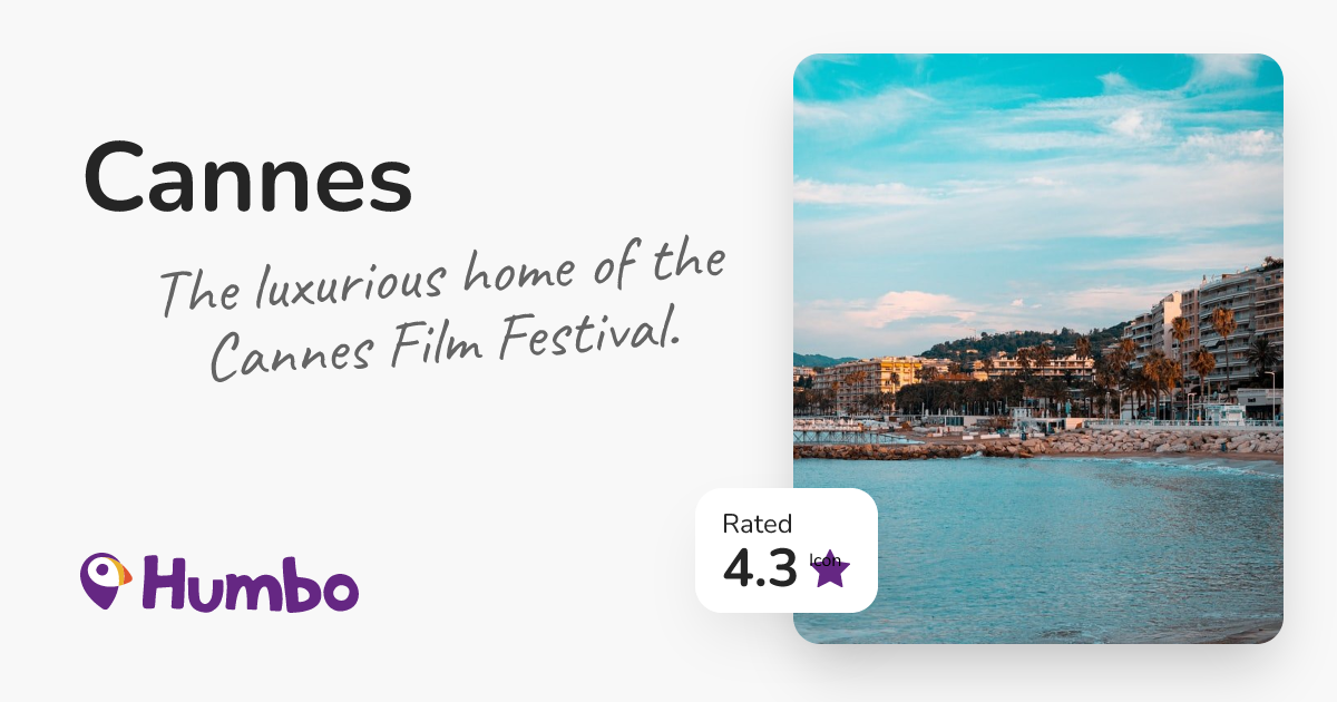 Cannes - The luxurious home of the Cannes Film Festival.