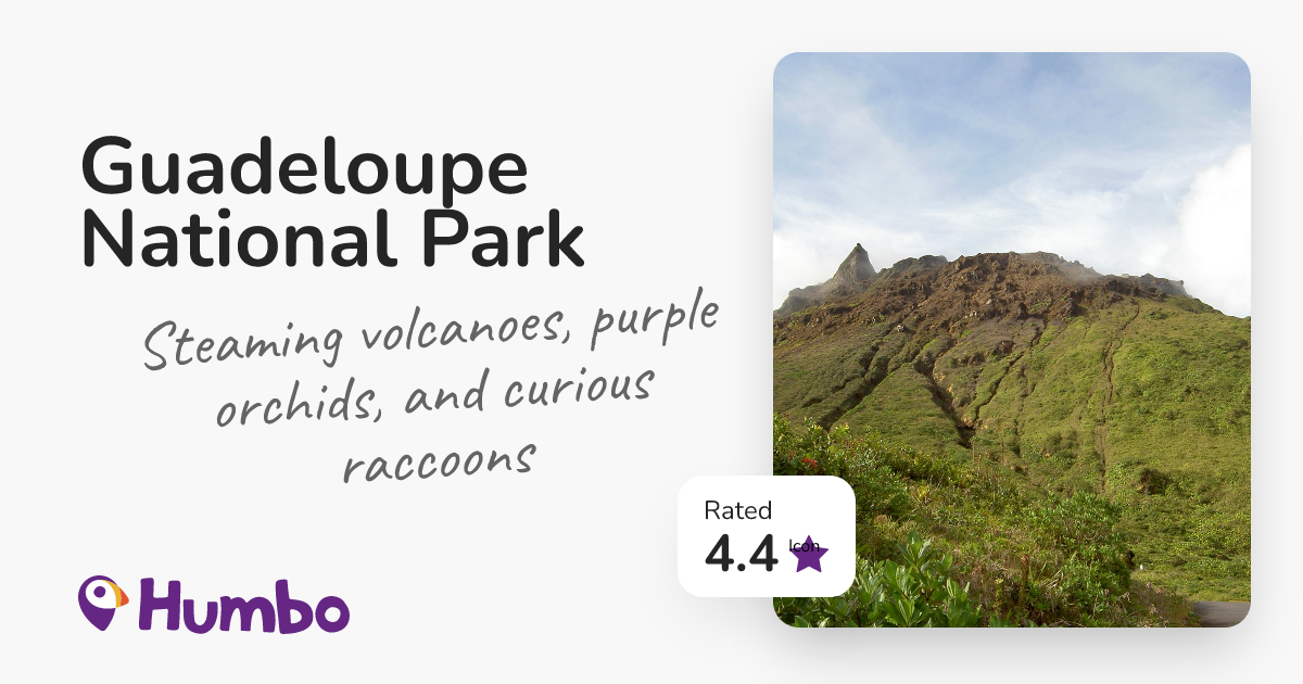 Guadeloupe National Park - Steaming volcanoes, purple orchids, and ...