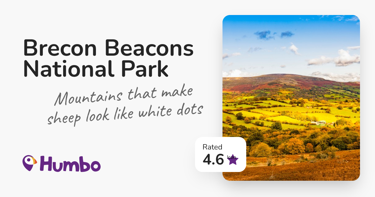 Brecon Beacons National Park - Mountains that make sheep look like ...