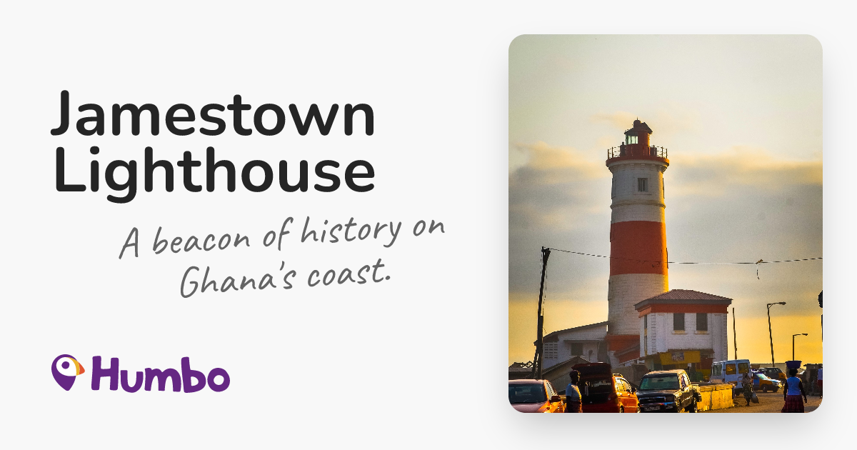 Jamestown Lighthouse - A beacon of history on Ghana's coast.