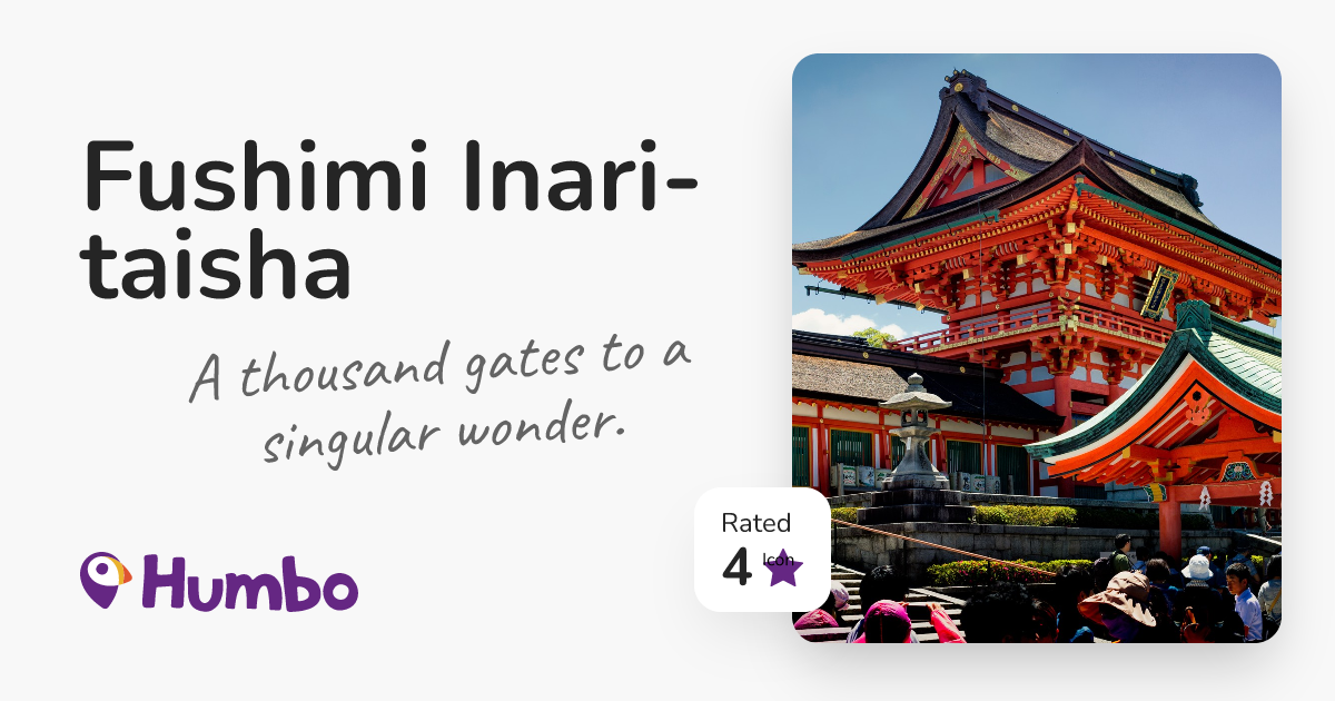 Fushimi Inari-taisha - A thousand gates to a singular wonder.