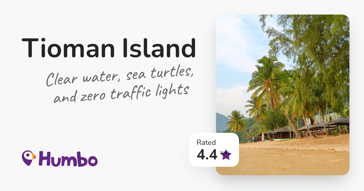 Tioman Island - Clear water, sea turtles, and zero traffic lights