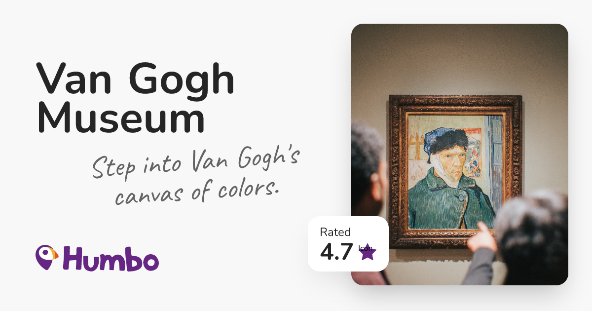 Van Gogh Museum - Step into Van Gogh's canvas of colors.