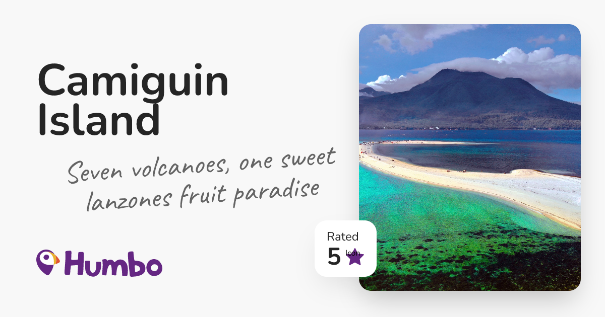 Camiguin Island - Seven volcanoes, one sweet lanzones fruit paradise
