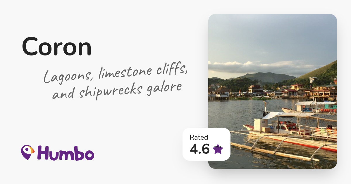 Coron - Lagoons, limestone cliffs, and shipwrecks galore
