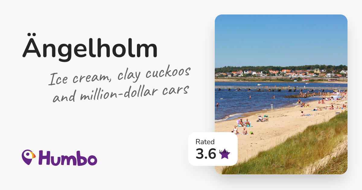 Ängelholm - Ice cream, clay cuckoos and million-dollar cars