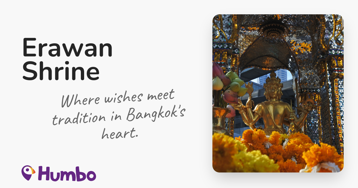 Erawan Shrine - Where wishes meet tradition in Bangkok's heart.