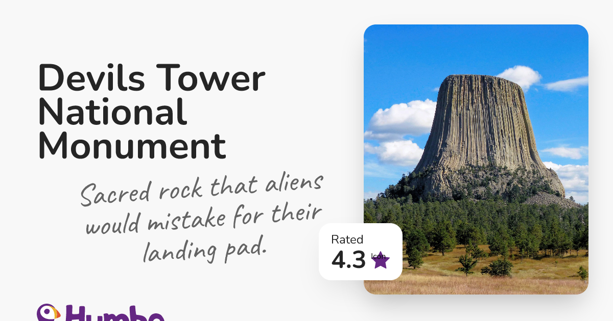 Devils Tower National Monument - Sacred rock that aliens would mistake ...