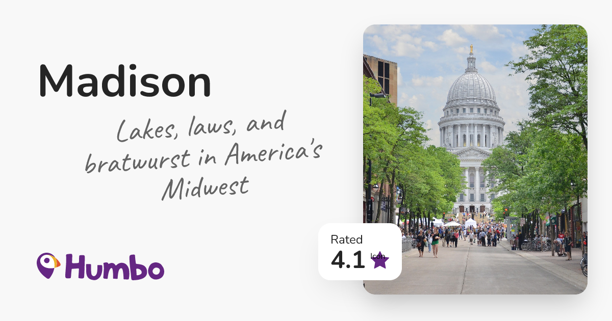 Madison - Lakes, laws, and bratwurst in America's Midwest