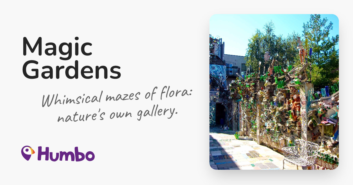 Magic Gardens - Whimsical mazes of flora: nature's own gallery.