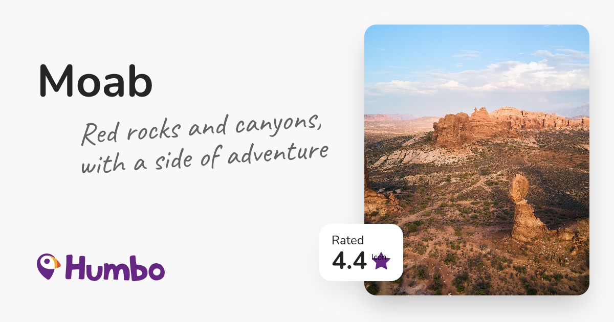 Moab - Red rocks and canyons, with a side of adventure
