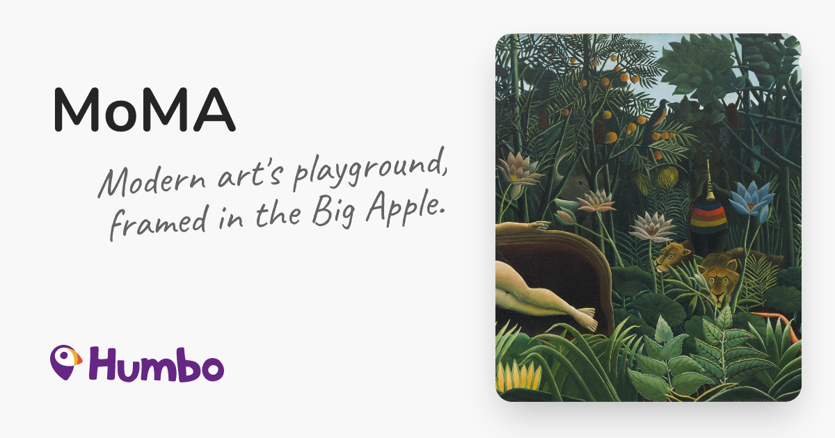 MoMA - Modern art's playground, framed in the Big Apple.