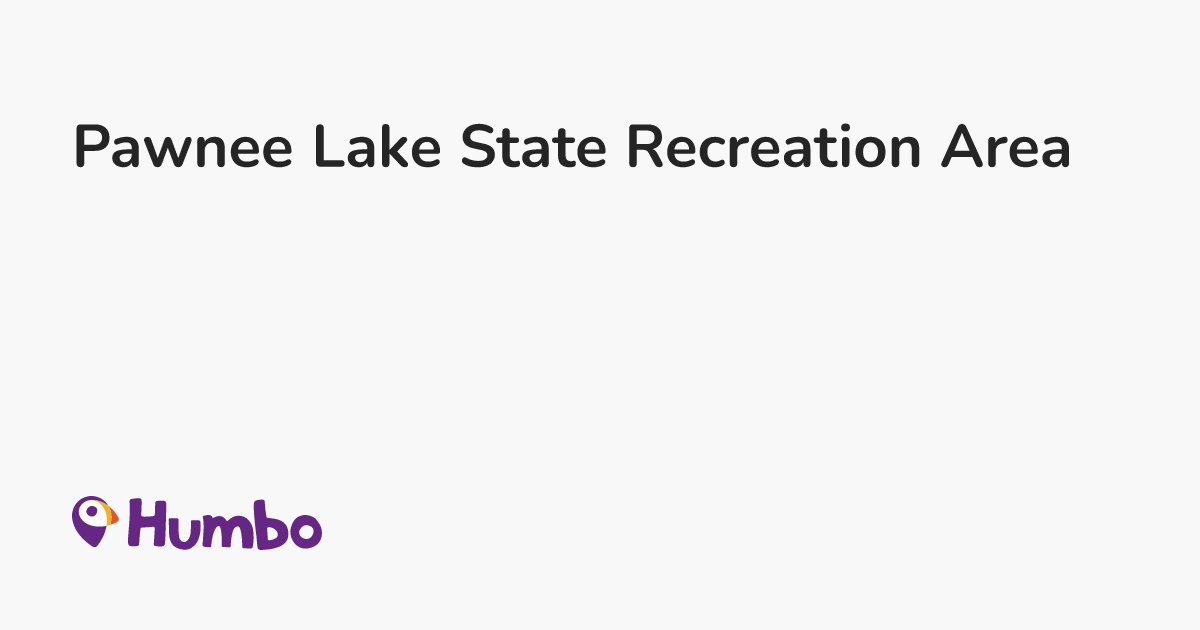 Pawnee Lake State Recreation Area, United States - Be the first to rate it!
