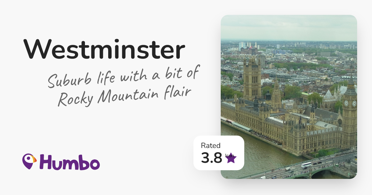 Westminster - Suburb life with a bit of Rocky Mountain flair
