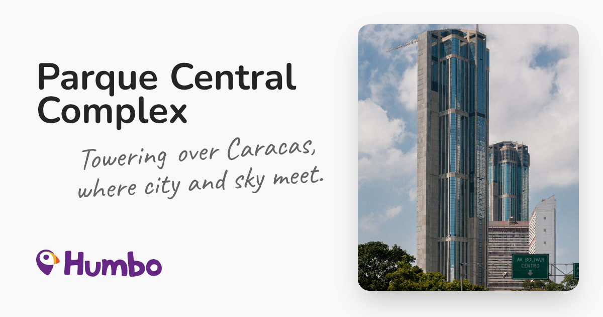 Parque Central Complex - Towering over Caracas, where city and sky meet.