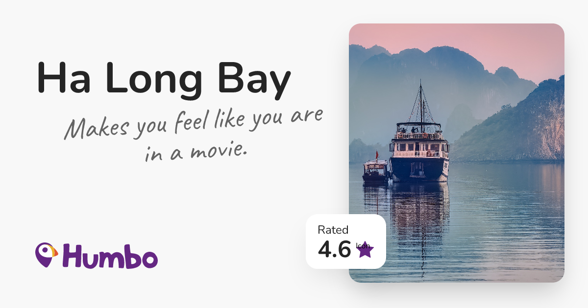 Ha Long Bay - Makes you feel like you are in a movie.