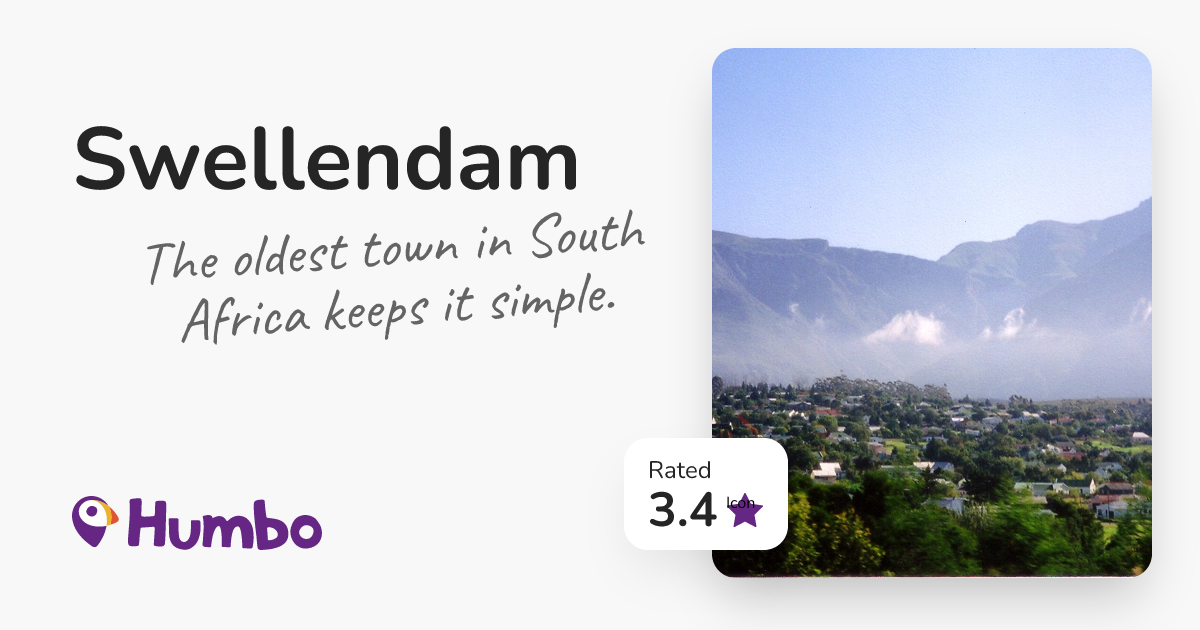 Swellendam - The oldest town in South Africa keeps it simple.