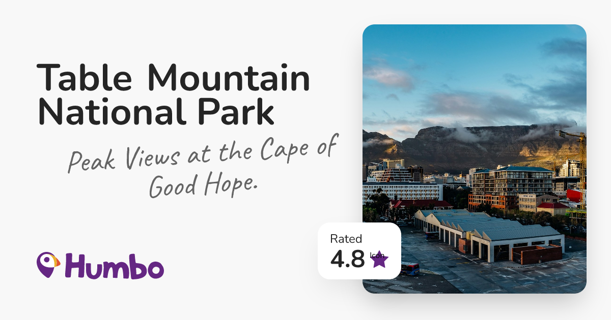 Table Mountain National Park - Peak Views at the Cape of Good Hope.